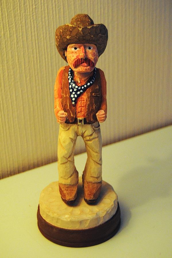 Four In One Cowboy Carving - Woodworking Project by Mike40 - Craftisian