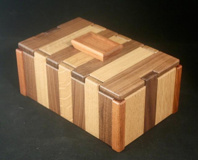 Domino Box - Woodworking Project by SplinterGroup - Craftisian