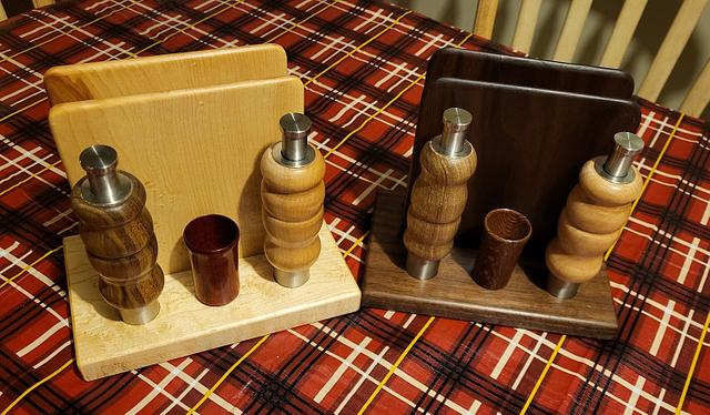Grinders and Napkin Holder - Woodworking Project by Eric - the "Loft ...