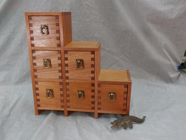 mini Tansu Chest. - Woodworking Project by 987Ron - Craftisian