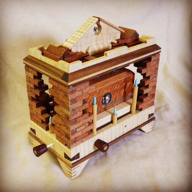 Crypto - A puzzle Joust - Woodworking Project by Kel Snake - Craftisian
