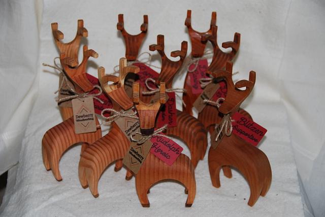 Santa's Reindeer - Woodworking Project by Clayton - Craftisian
