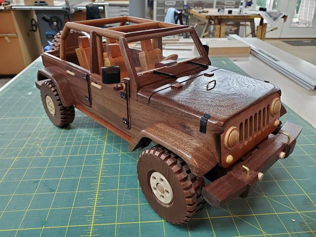 Jeep - Woodworking Project by Tim0001 - Craftisian