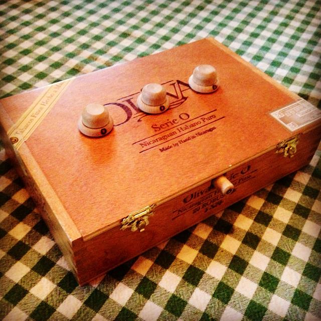 Trident Cigar Puzzle Box - Woodworking Project by Kel Snake - Craftisian