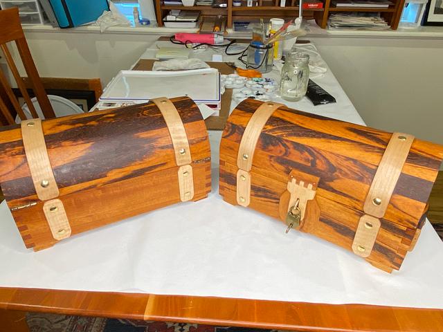 Treasure Chests - Woodworking Project by Alan Sateriale - Craftisian