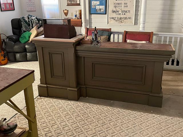 Old Style Store Counter / Cashier Station - Woodworking Project by ...