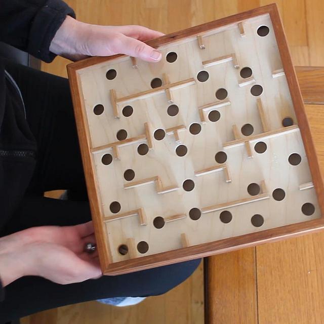 Labyrinth Game - Woodworking Project by Norman Pirollo - Craftisian