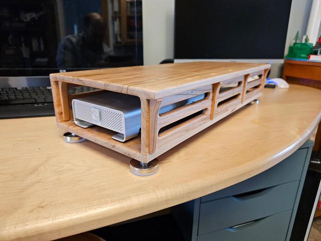 Computer Pedestal - Woodworking Project by jamsomito - Craftisian