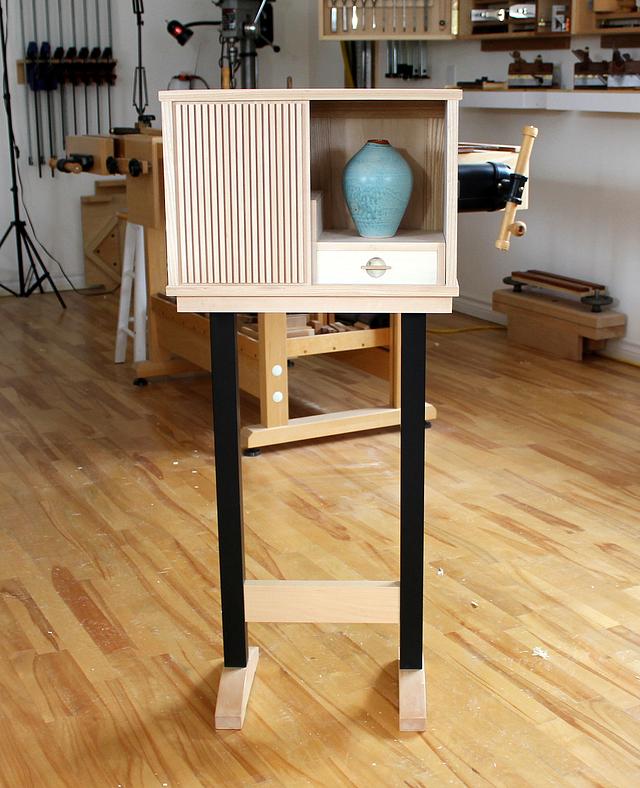 Display Cabinet (Ash) - Woodworking Project by Norman Pirollo - Craftisian