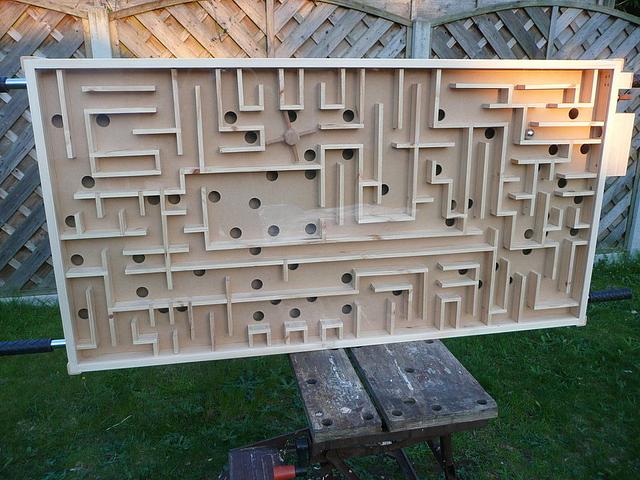 Labyrinth Game for Two Players - Woodworking Project by Brit - Craftisian