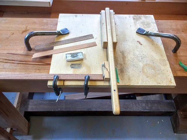 Veneer Guillotines - Woodworking Project by shipwright - Craftisian