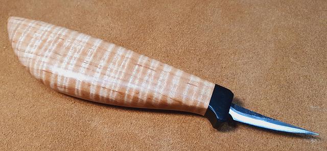 Micro Sloyd Knife Handle - Woodworking Project by Brit - Craftisian