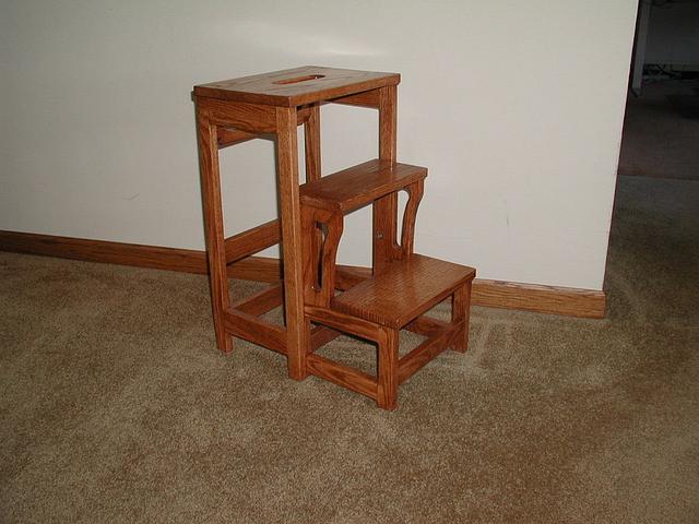 Oak Library Stool - Woodworking Project by Jim Jakosh - Craftisian