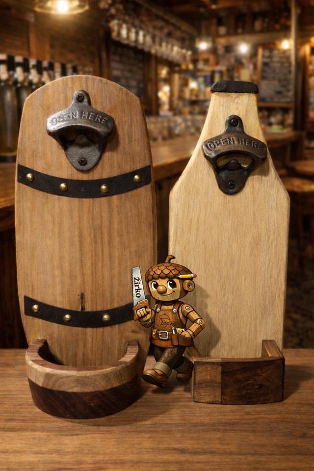 WALLHANG BOTTLE OPENER - Woodworking Project by majuvla - Craftisian