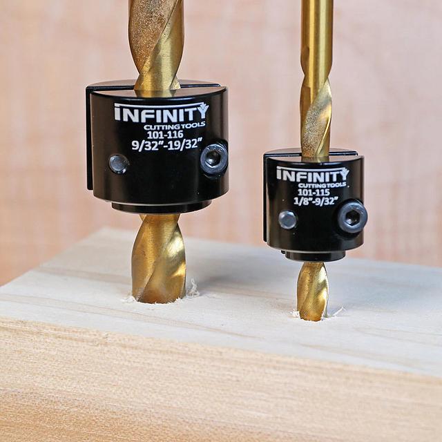 Infinity Tools Adjustable Drill Depth Stops - Review by Fotodog ...