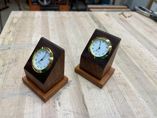 Small clocks - Woodworking Project by Carey Mitchell - Craftisian