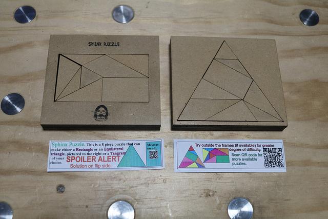 Sphinx Puzzle. - Woodworking Project by LIttleBlackDuck - Craftisian