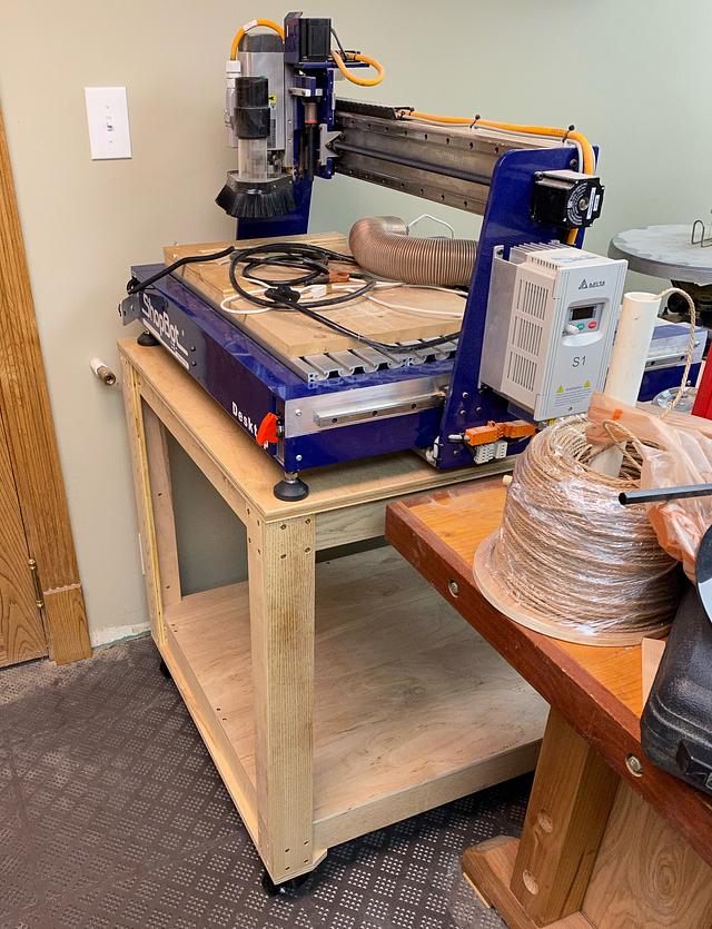 Mobile CNC Cart - Woodworking Project by Ross Leidy - Craftisian