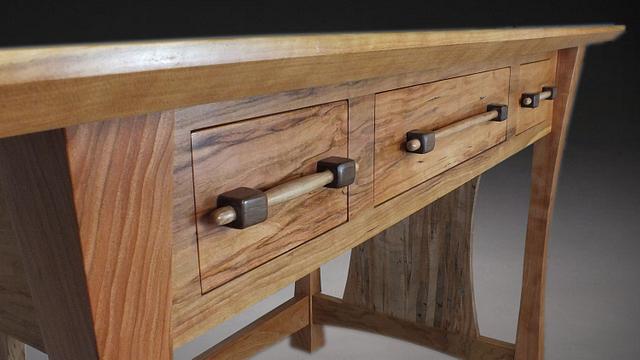 Cherry Writing Desk - Woodworking Project by Brian Benham - Craftisian