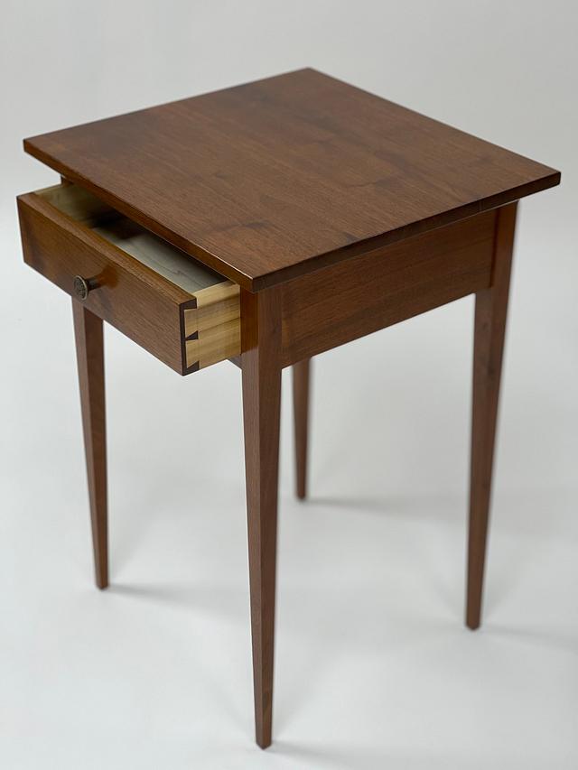 Walnut Side Table - Woodworking Project by Steve Gaskins - Craftisian