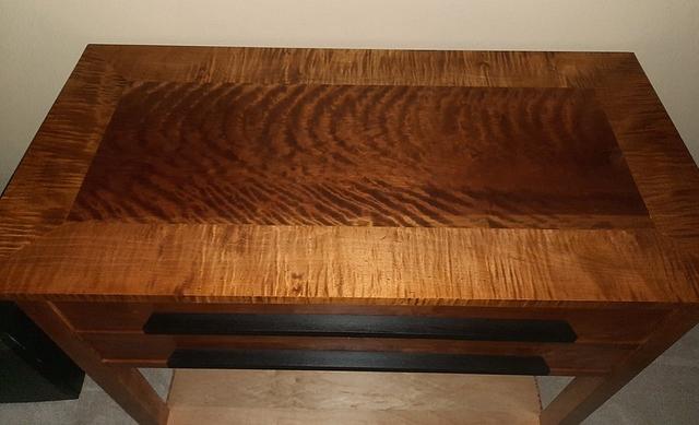 Drop zone table w drawers - Woodworking Project by Petey - Craftisian