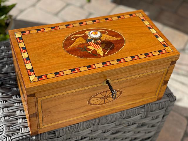 1776 document box - Woodworking Project by MattL - Craftisian