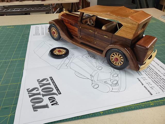 1930 Packard - Woodworking Project by Tim0001 - Craftisian