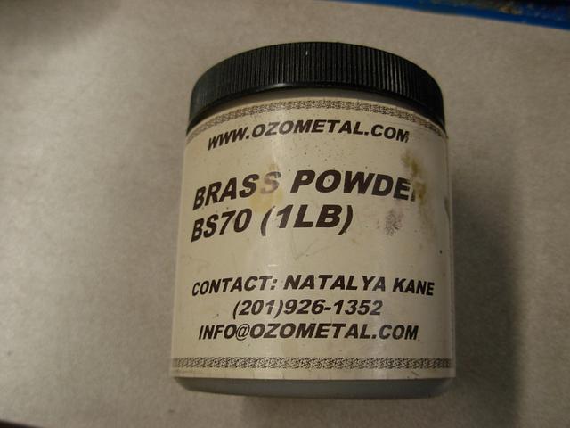 OzoMetal BS-70 Brass Powder - Review by Jim Jakosh - Craftisian