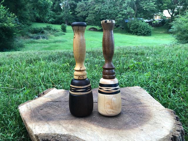Carver's Mallet Pair - Woodworking Project by HokieKen - Craftisian