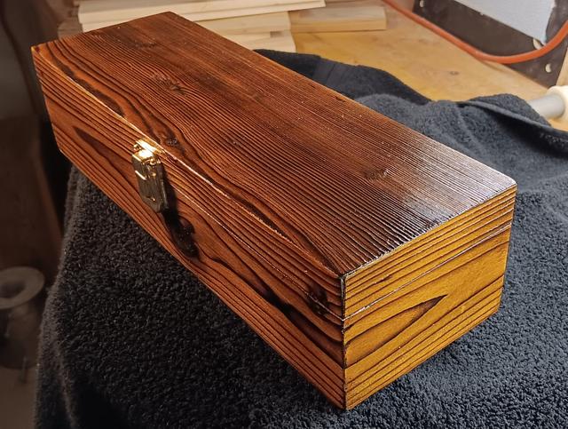 Fully Mitered Shou Sugi Ban Box 🔸️ - Woodworking Project by MrRick ...