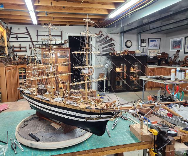 Amerigo Vespucci - Woodworking Project by Tim0001 - Craftisian