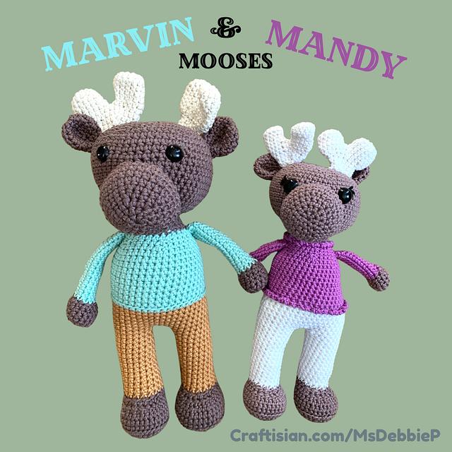 Mandy Moose - Needleworking Project by MsDebbieP - Craftisian