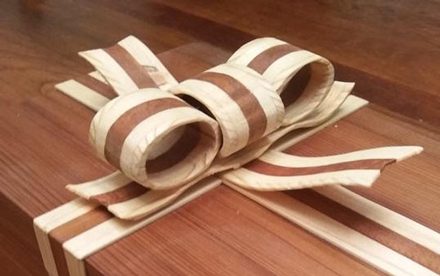 How To Make Wooden Ribbons and Bows 🔸️ - Woodworking Project by MrRick ...