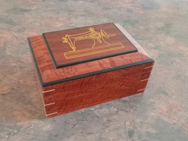 Kays sewing box - take 2 - Woodworking Project by Madburg - Craftisian