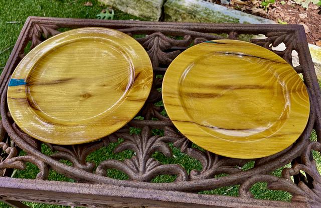 Bois D'Arc Platters - Woodworking Project by Lazyman - Craftisian