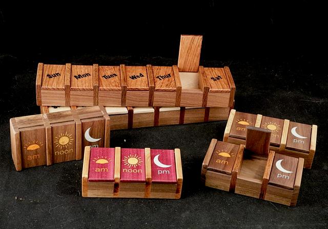 Pill Boxes - Woodworking Project by SplinterGroup - Craftisian