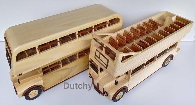 Routemaster Classic London bus - Woodworking Project by Dutchy - Craftisian