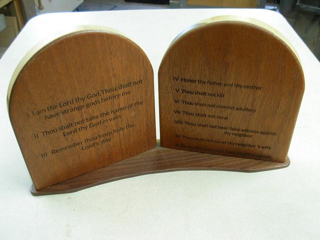Ten Commandments - Woodworking Project by Jim Jakosh - Craftisian