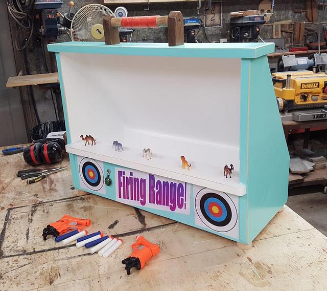 Nerf Gun Range - Woodworking Project by Kel Snake - Craftisian