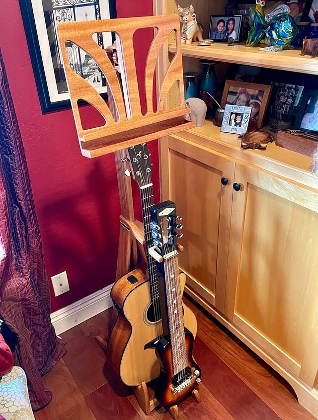 Music Stand - Woodworking Project by RyanGi - Craftisian