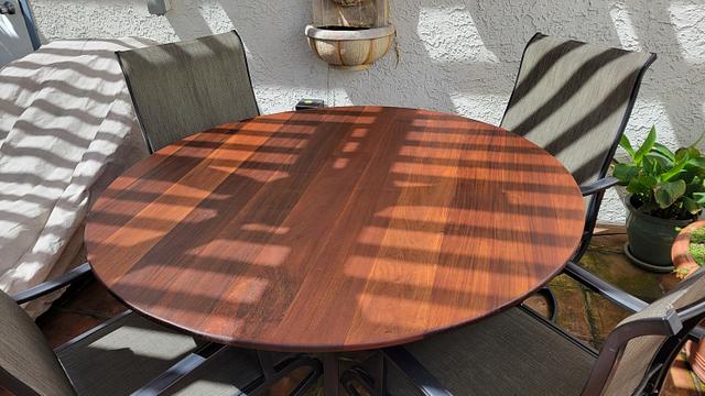 Ipe table top - Woodworking Project by Pottz - Craftisian