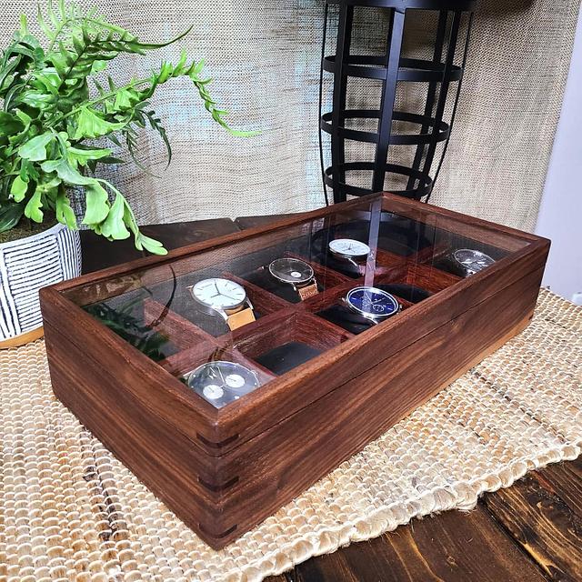 Watch Display Box (Walnut and Bubinga) - Woodworking Project by ...