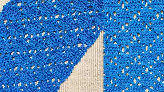 Easy Pattern and Tutorial for Diamond Crochet Table Runner ...