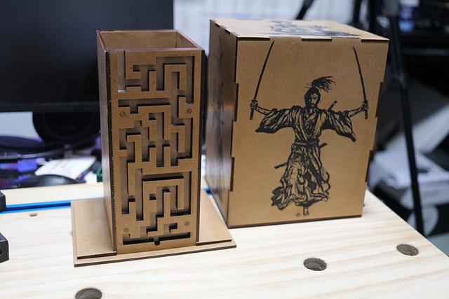 Maze Box Puzzle VII. - Woodworking Project by LIttleBlackDuck - Craftisian