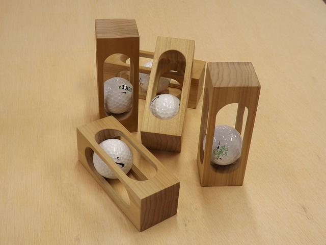 Golf Ball in Wood Block - Woodworking Project by mel52 - Craftisian