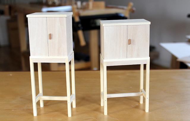 Scale Furniture Models - Woodworking Project by Norman Pirollo - Craftisian