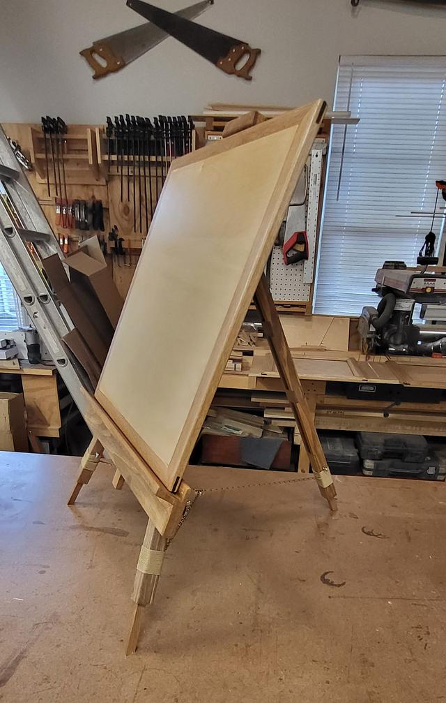Artist Easel - Woodworking Project by Eric - the "Loft" - Craftisian
