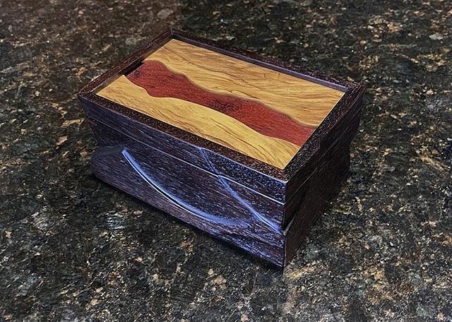 Carved River Box - Woodworking Project by awsum55 - Craftisian