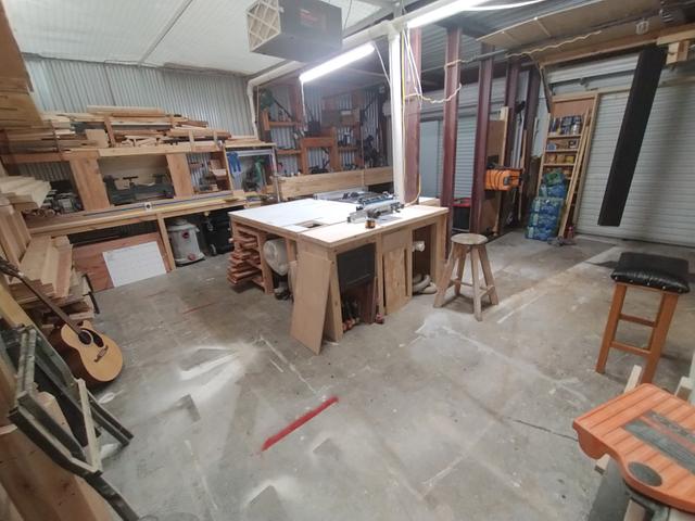 My shop - Woodworking Project by Clayton James Woodworks - Craftisian