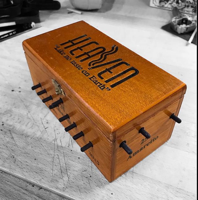 Heaven Cigar Box Puzzle - Woodworking Project by Kel Snake - Craftisian